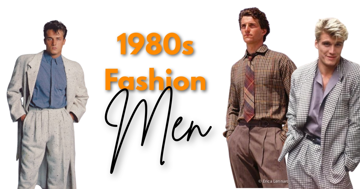 1980s Fashion Men: Exploring The Iconic Trends Of An Era