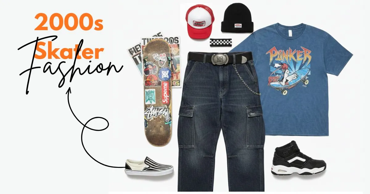 2000s Skater Fashion: Bold Iconic Style That Inspires